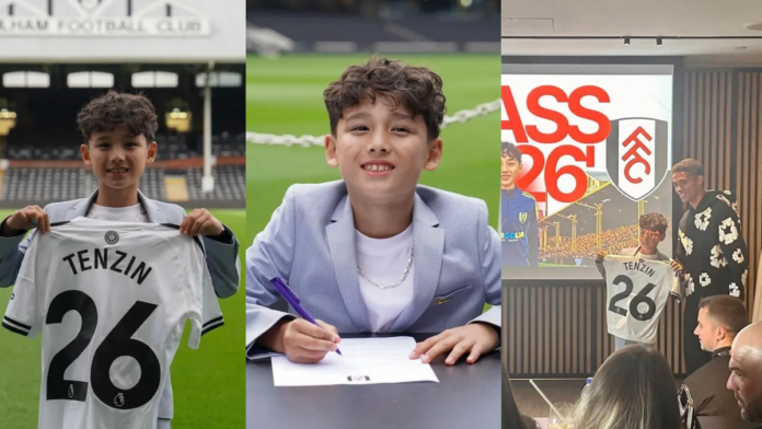 8 year-old Tibetan footballer Tenzin Hannah officially signs with ...
